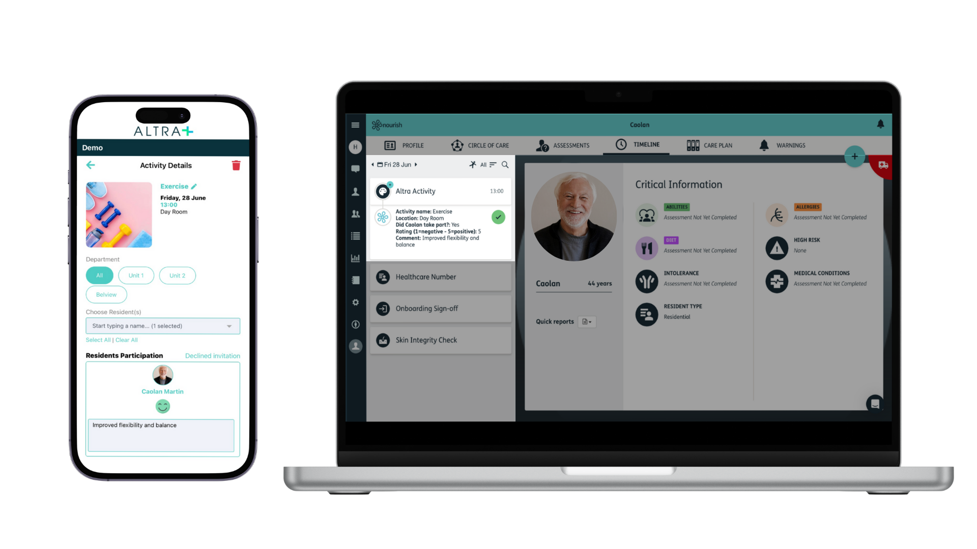 Altra: Activities and Wellbeing - Nourish Care